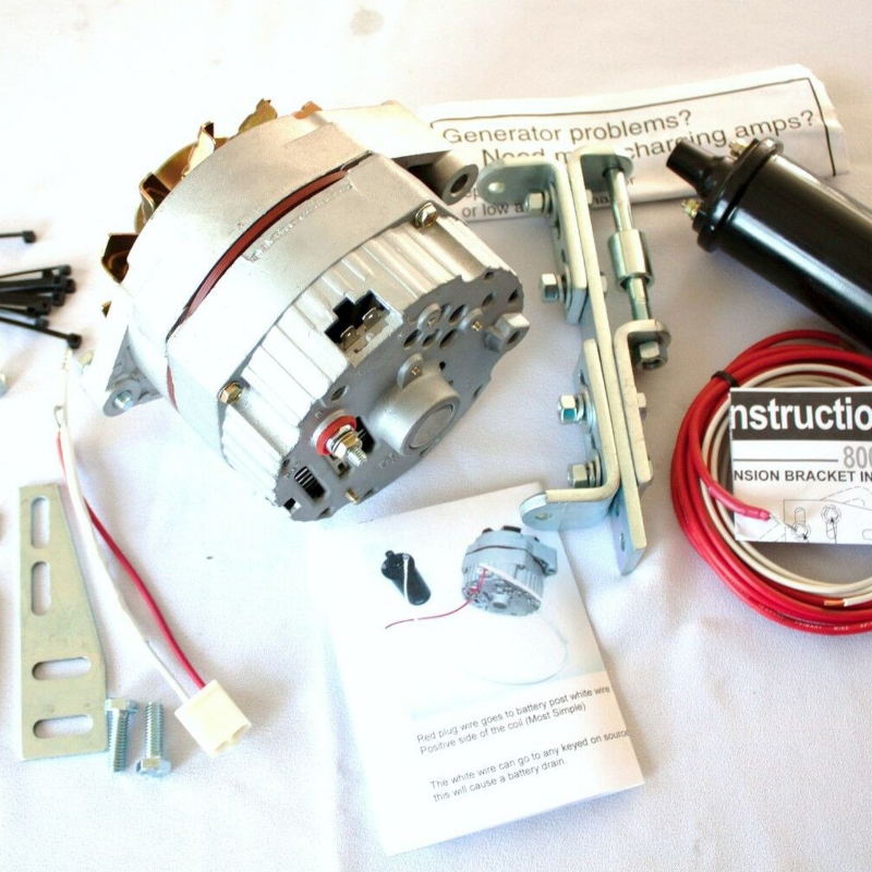 Packard 12 Volt Alternator Conversion kit Deluxe Convert 6 Volt to 12V – Snap Rebuilders