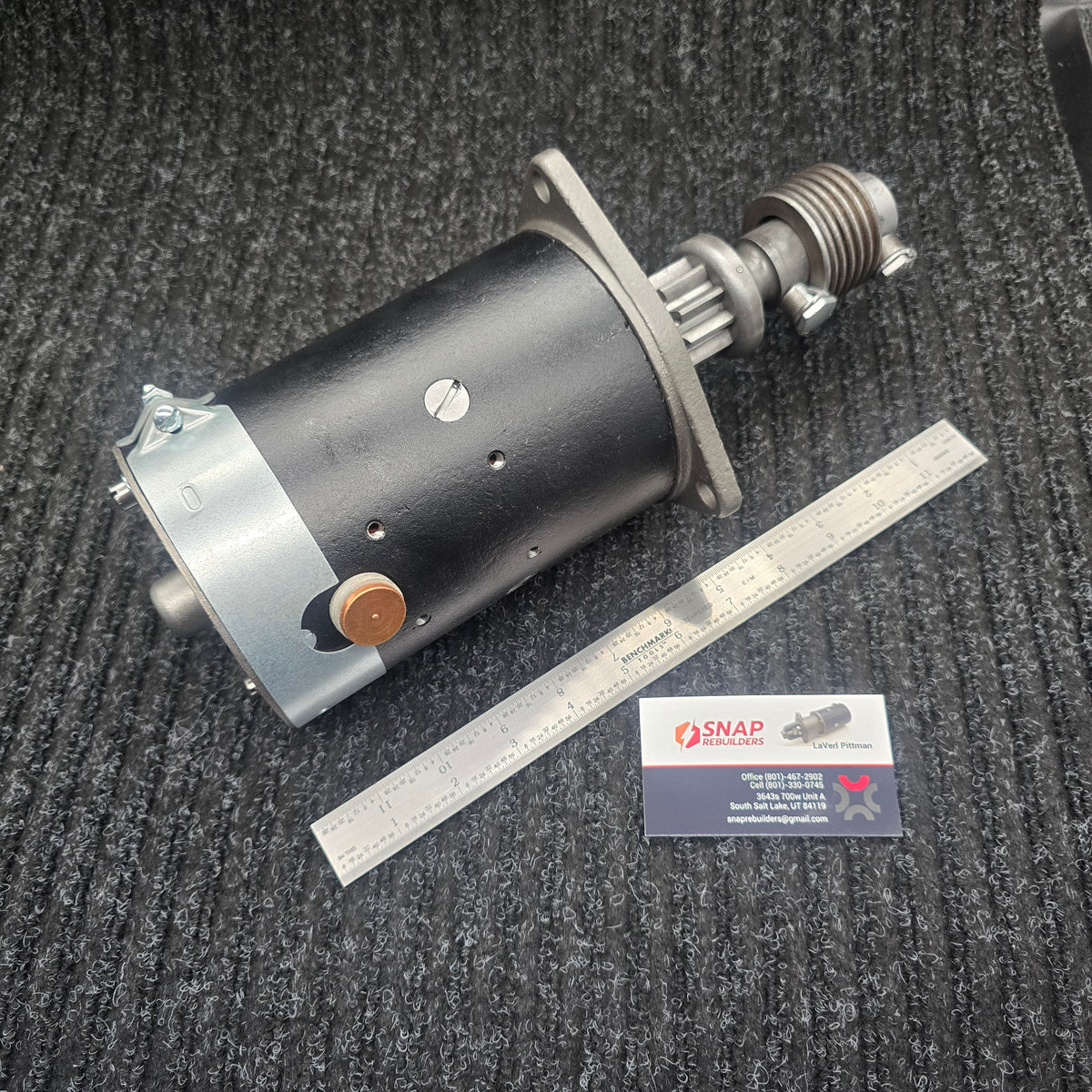 Ford Model A Starter Restored Rebuilt – Snap Rebuilders