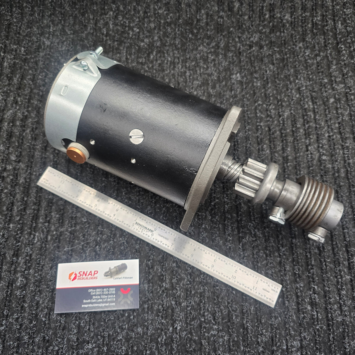 Ford Model A Starter Restored Rebuilt – Snap Rebuilders